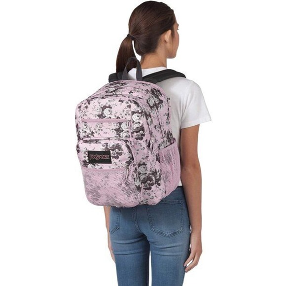Jansport | Bags | Jansport Big Campus Jsa47k86n Pink Antique Floral ...
